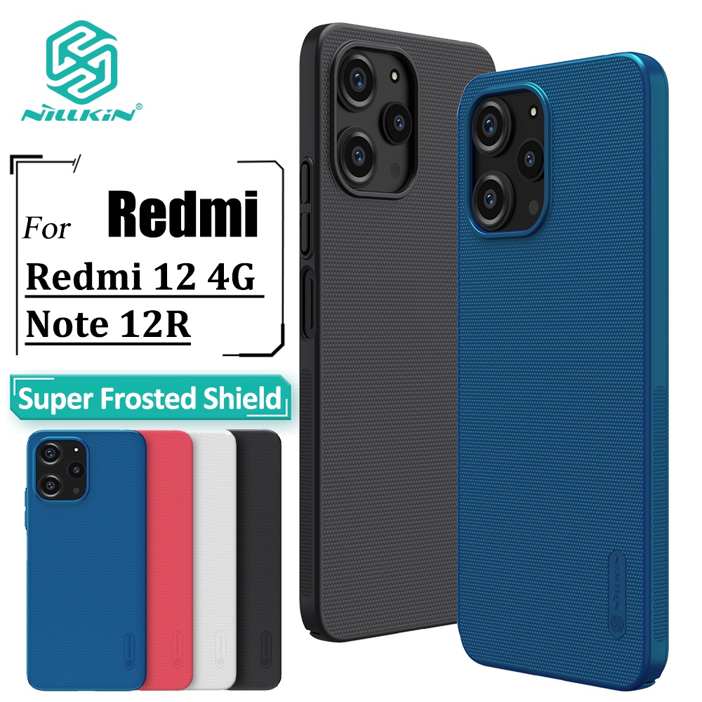Nillkin super frosted shield case redmi 12 4g / redmi 12 5g / redmi ...