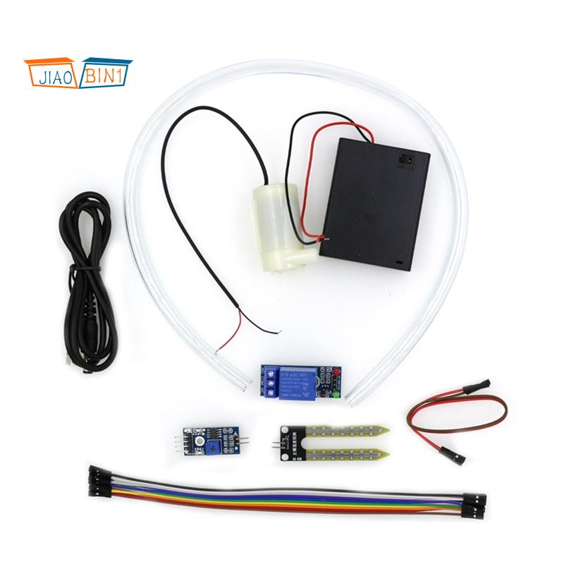 Bộ Hệ Thống Cảm Biến Ẩm Đất Tự Động Kèm Máy Bơm Nước Mini Cho Arduino ...