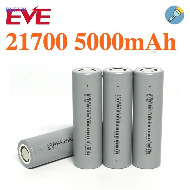 [P24] Cell pin 21700 EVE Li-ion 3.7V 5000mah 3C - Xả 15A | Shopee Việt Nam