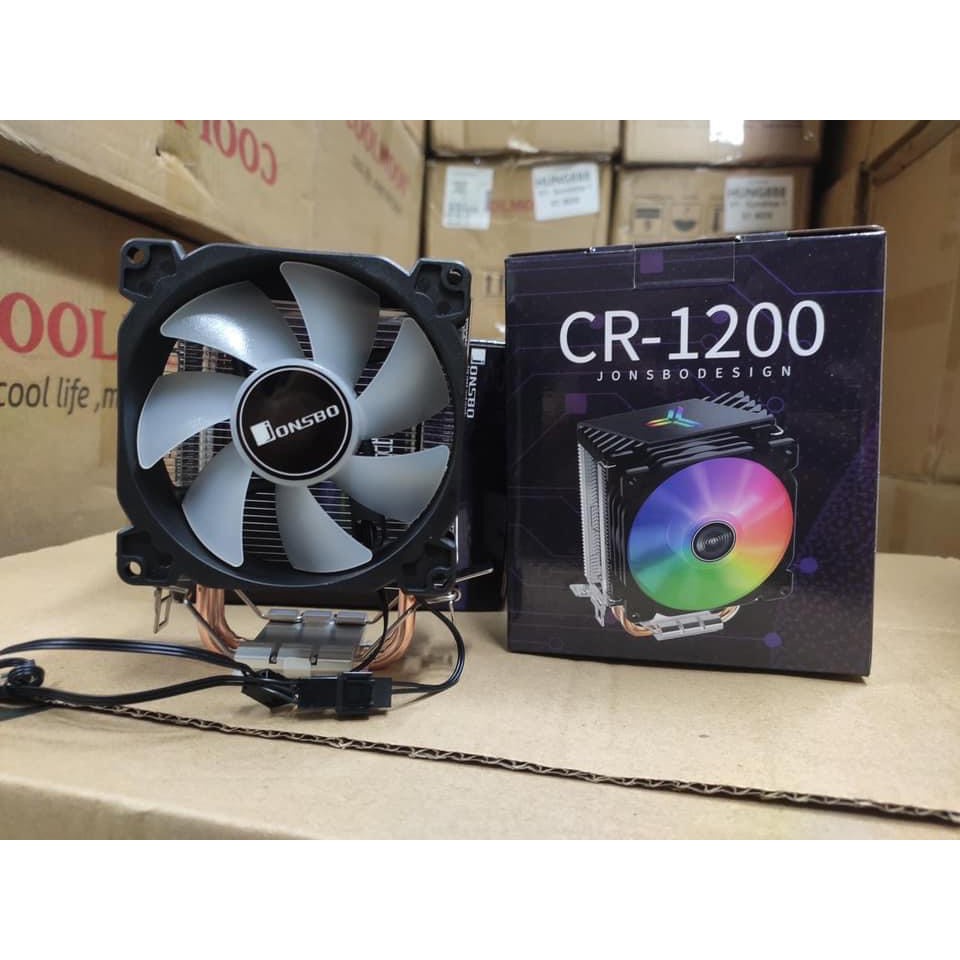 Tản nhiệt khí CPU , Fan làm mát CPU Jonsbo Cr1200 LED RGB | Shopee Việt Nam