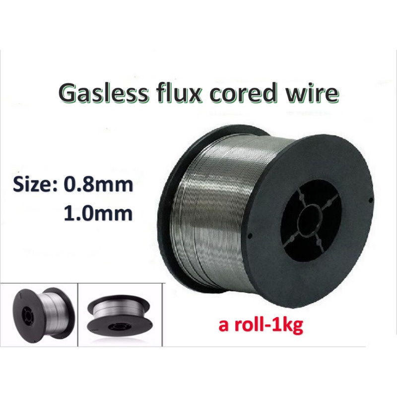 Mig Wire Gasless Flux Cored 0.8mm / 1mm 1kg Thép nhẹ / Carbon | Shopee Việt Nam