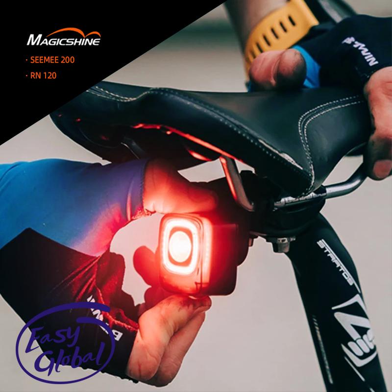 Magicshine xe đạp đèn cảm biến phanh tự động thông minh seemee 200 rn 120 led sạc xe đạp đèn sau ...