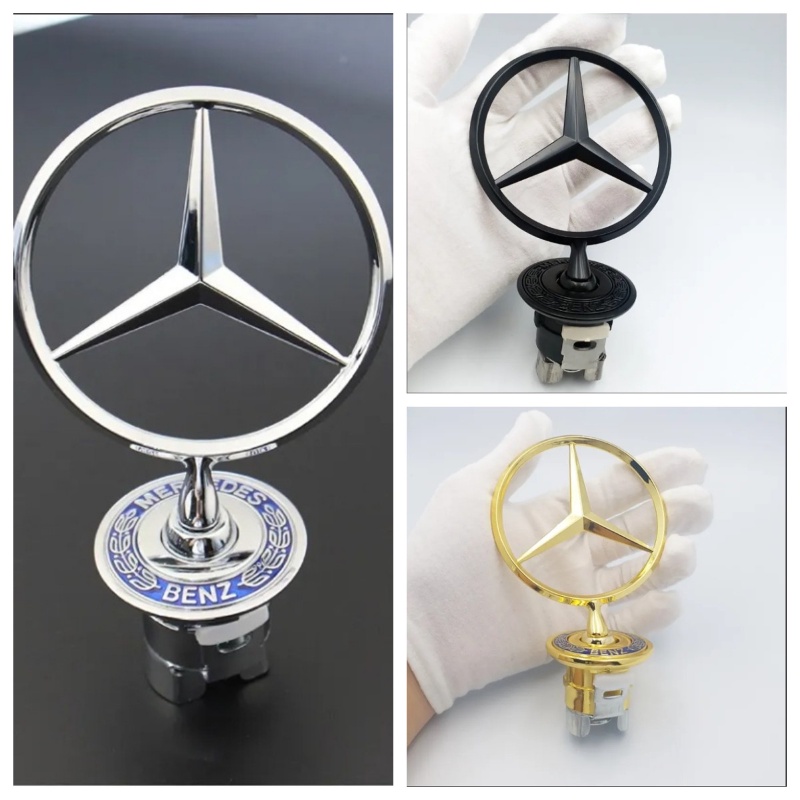 Huy Hiệu Kim Loại Hình Logo 3D Cho Mercedes Benz W203 W204 W168 W176 ...