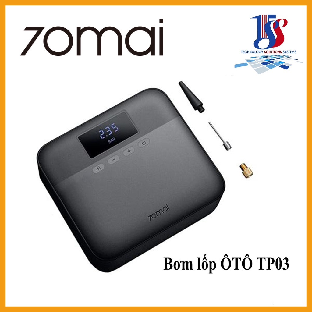 Máy bơm lốp ô tô tự động 70mai TP03 lite cầm tay đa năng bản full - Hàng chính hãng bảo hành 12 ...