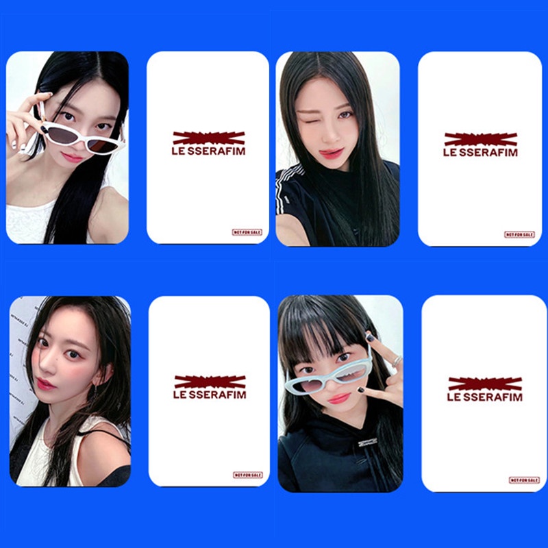Set 5 Tấm Ảnh Lomo Card Lesserafim CHAEWON YUNJIN KAZUHA SAKURA Kpop ...
