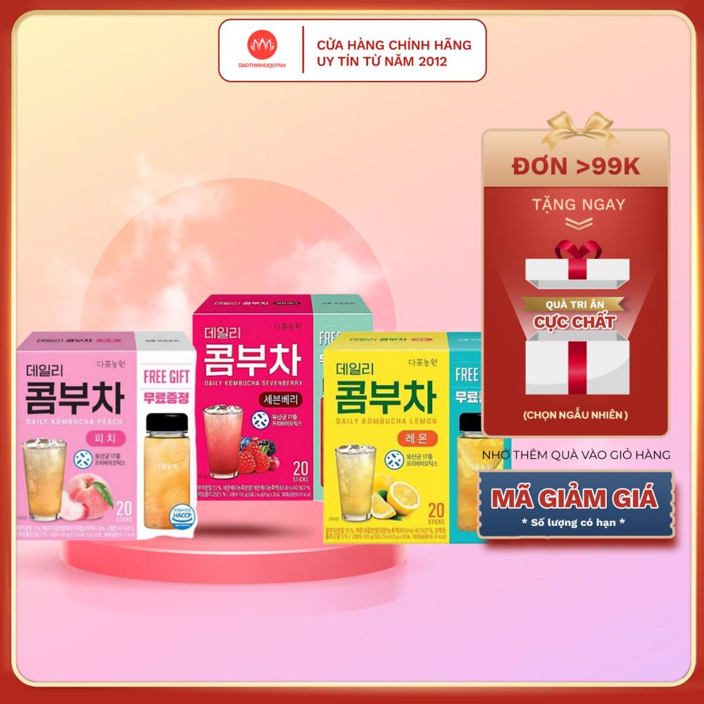 Trà Kombucha Danongwon Daily Hàn Quốc hộp 20 gói | Shopee Việt Nam