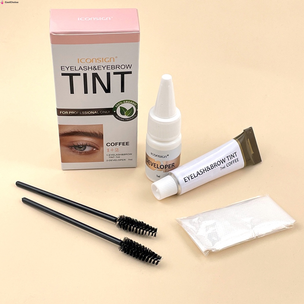 Lash and brow tint kit long-lasting professional eyelash and eyebrow ...