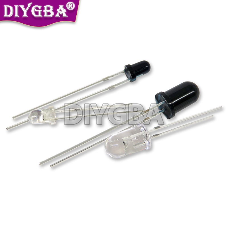 50 cặp đèn led 940nm 3mm 5mm bộ phát hồng ngoại và điốt thu ir 301a cho ...