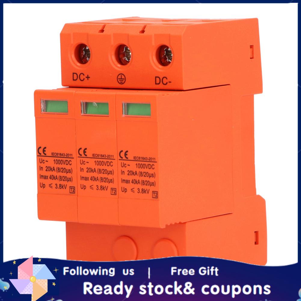 Xiyijia DC Surge Protective Device 1000V DC Surge Protector Visual ...