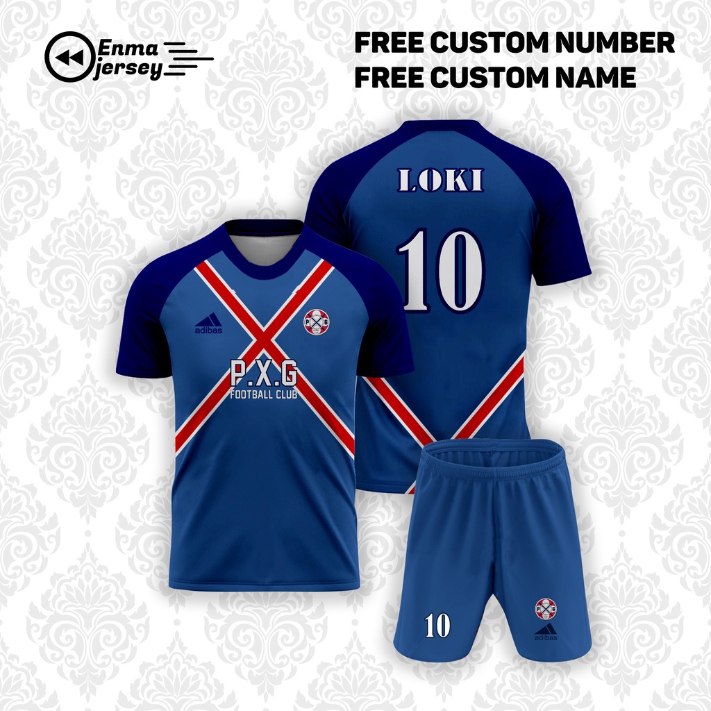 Blue Lock Julian Loki Paris X Gen P.X.G Team Anime Jersey | Shopee Việt Nam