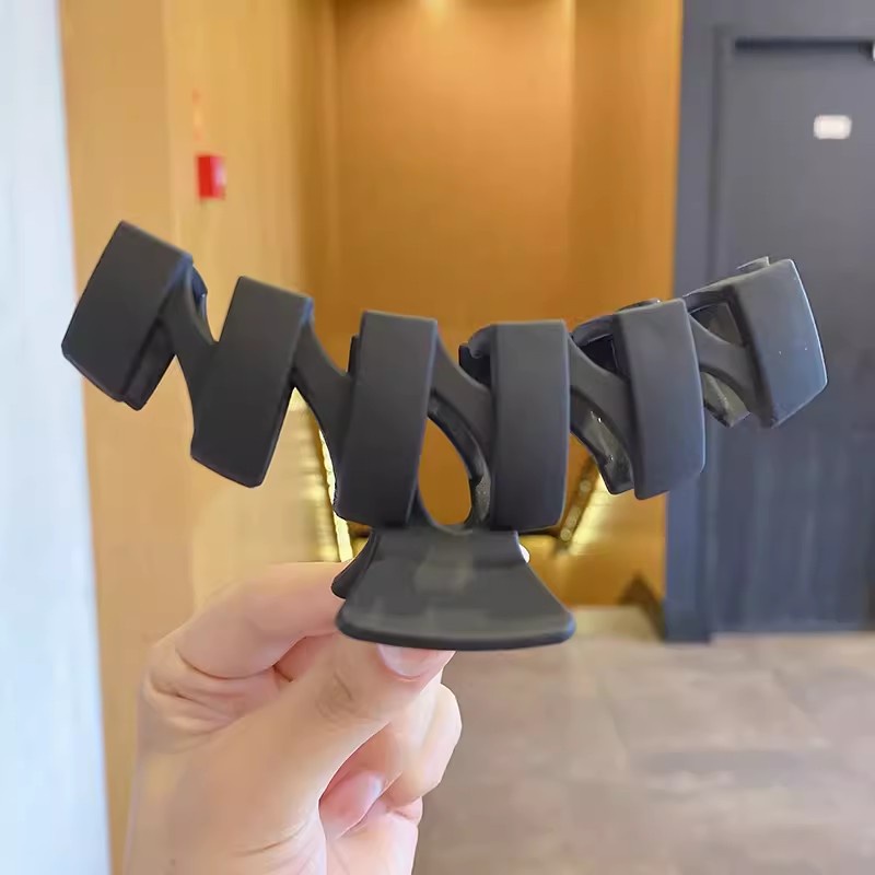 Kẹp Tóc Hình Vuông Cỡ Lớn 13cm Kèm Muỗng / Kẹp Tóc Cá Mập Đa Dạng Phong Cách Hàn Quốc Hàng Mới ...