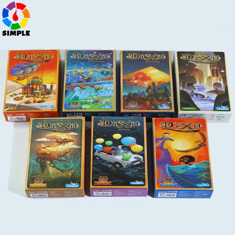 12x8 cm Dixit Expansion Board Games Card Game | Shopee Việt Nam