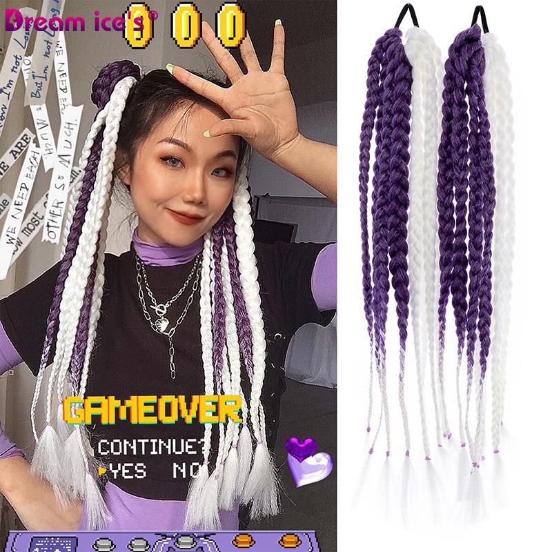 Tóc Giả Tết 8 Tết Dày Phong Cách Dancer HipHop (Giá 1 Bên) HaminStore ...