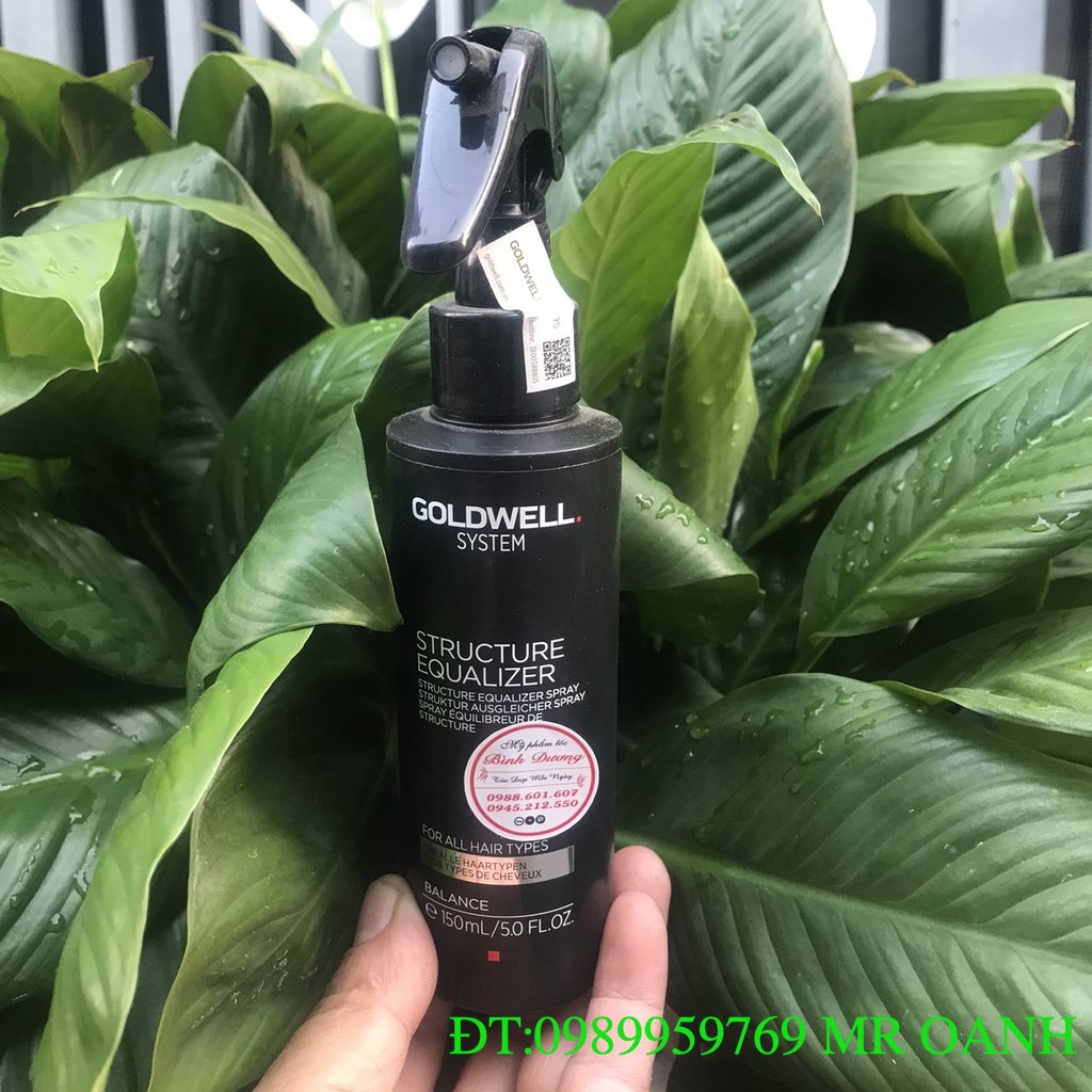 Xịt dưỡng cân bằng tái tạo cấu trúc tóc trước nhuộm Goldwell System ...