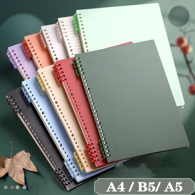 [Hot] A4 A5 B5 Bìa lá rời mờ cổ điển / Bìa sách tay tự làm màu Morandi / Bìa sổ tay đầy màu sắc ...