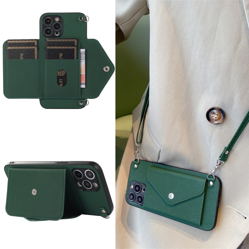 Bao Da Điện Thoại Có Dây Đeo Chéo Cho iphone 13 12 mini 15 14 11 pro xs max xr x se 2020 8 7 ...