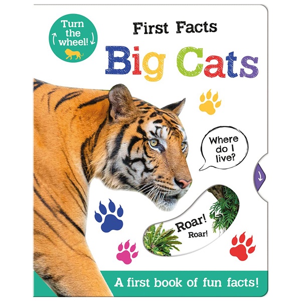 First Facts Big Cats (Turn-the-Wheel Books) | Shopee Việt Nam
