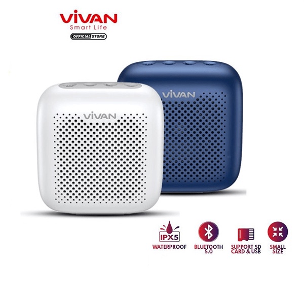 LOA BLUETOOTH VIVAN VS1 có tính năng kết nối đôi V5.3 bass siêu mạnh ...