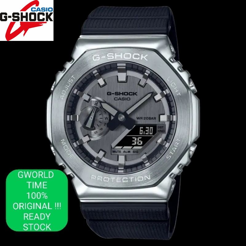 Đồng hồ thể thao dòng thép không gỉ G-shock GM-2100 GM-2100-1ADR GM ...