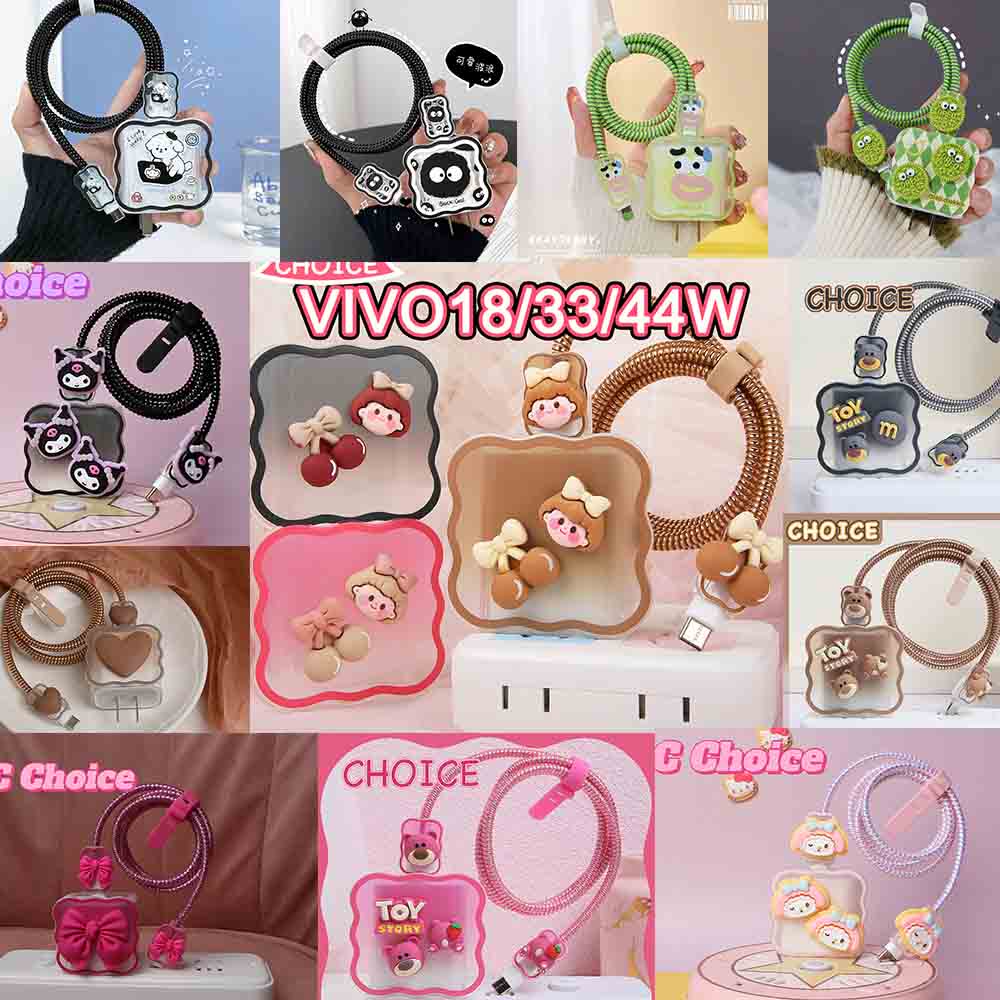 Bộ Phụ Kiện Bảo Vệ Sạc Nhanh 5 Trong 1 VIVO 33W 18W 44W V20 v27 Y76 Y1S V23E V21 S15 PRO S10 X70 ...