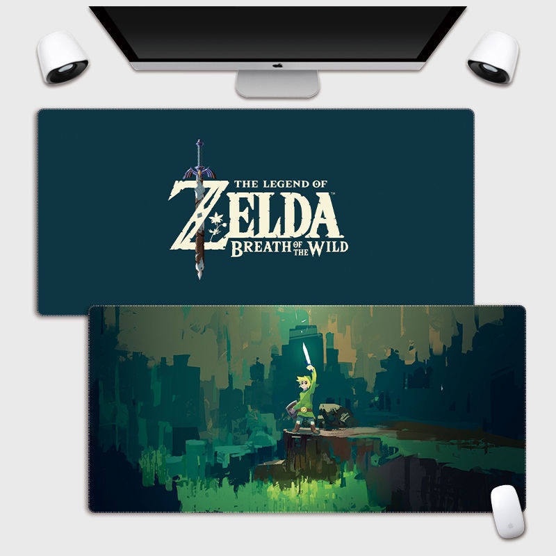 The Legend of Zelda Breath of the Wild game around the mouse pad ...