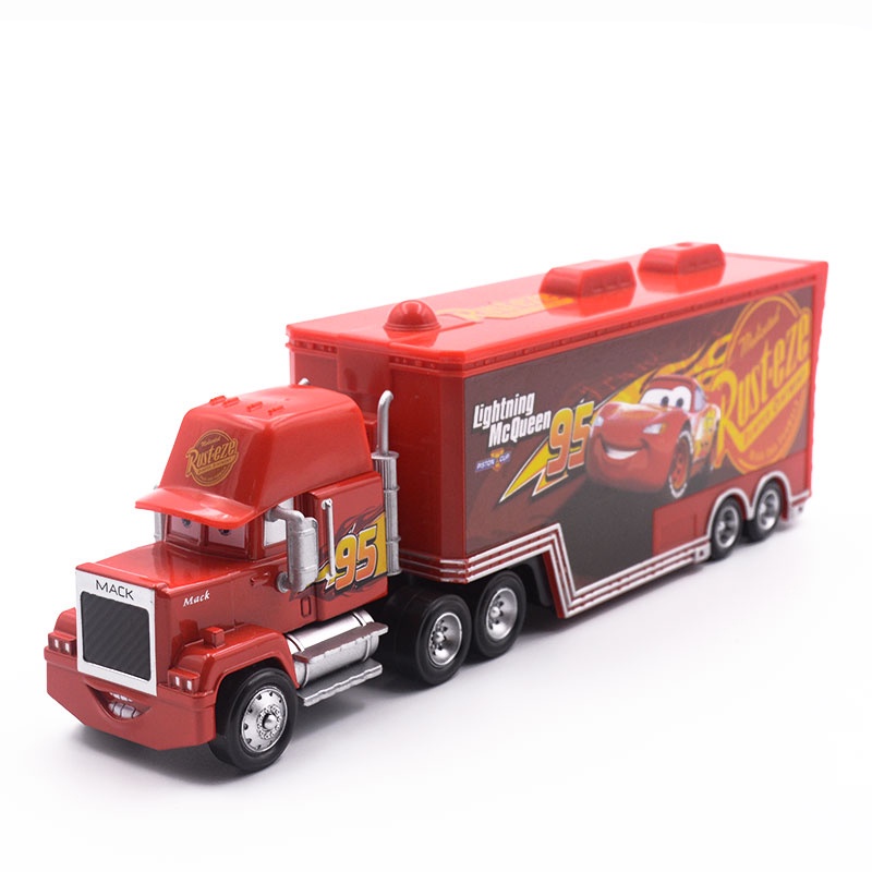 Pixar Cars 3 2 Lightning McQueen Mack Xe tải đồ chơi Xe Jackson Storm ...