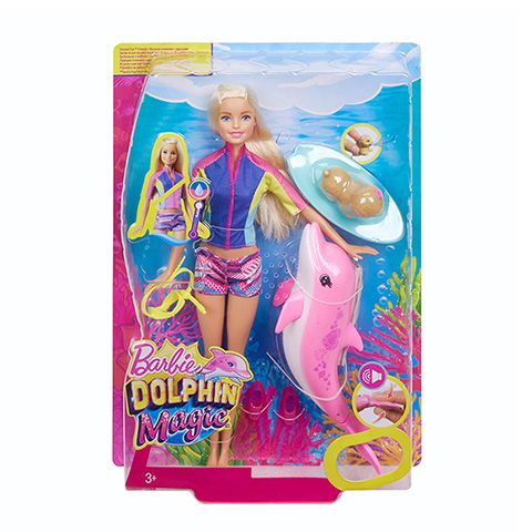 Barbie Dolphin Magic Snorkel Fun Friends Doll FBD63 Búp Bê Cá Heo Ma ...