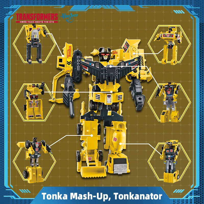 Hasbro Transformers Collaborative Tonka Mash-Up Tonkanator F3916 ...