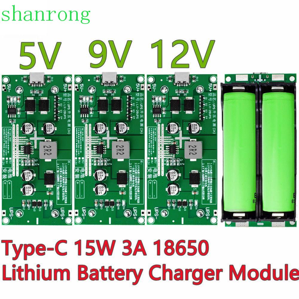 Mạch UPS 15W sạc xả liên tục cho pin lithium 18650 5v 9v 12v 3a nguồn ...