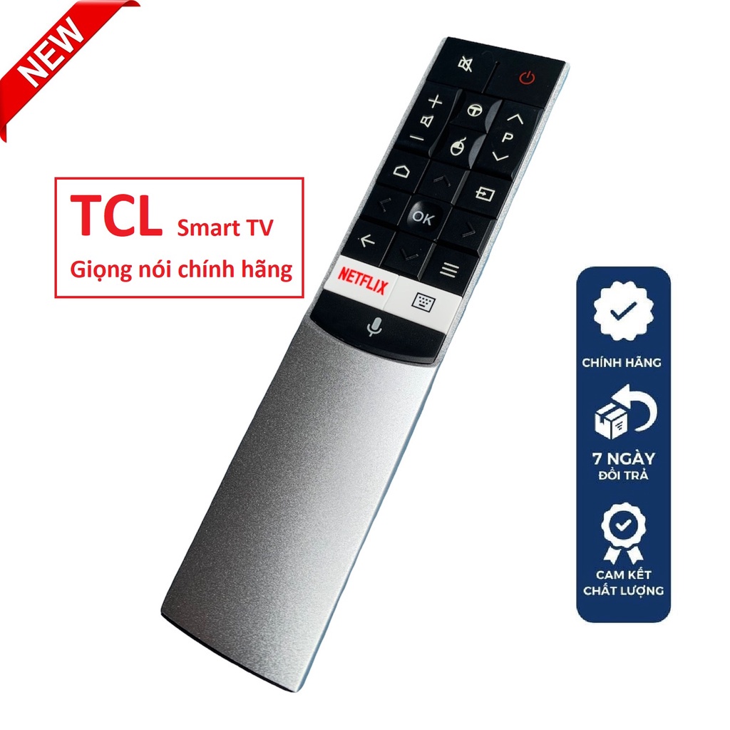 Remote tivi TCL Smart có giọng nói hàng chính hãng, mới 100% [ BH 12 ...