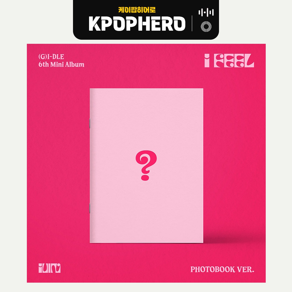 (G)I-DLE - 6TH MINI ALBUM [I FEEL] PHOTOBOOK Ver. | Shopee Việt Nam