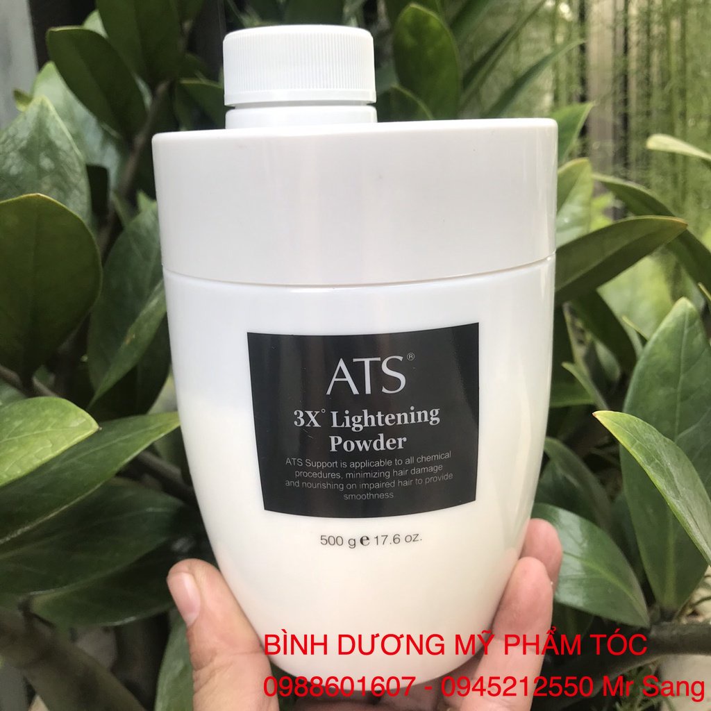 Bột tẩy tóc cao cấp 3X ATS LIGHTNING POWDER 500gr (2026) | Shopee Việt Nam