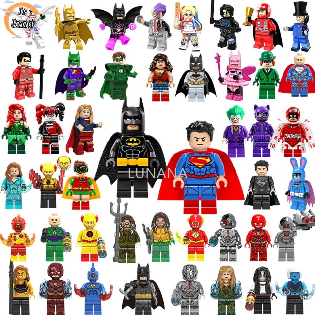 Mô Hình Lego Siêu Anh Hùng Batman Superman Aquaman Wonder Woman ...