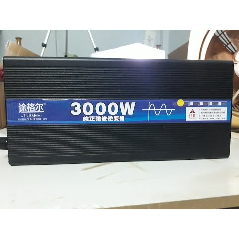Máy kich điện sin chuẩn 3000W 24V-TUGGE -SIN CHUẨN | Shopee Việt Nam