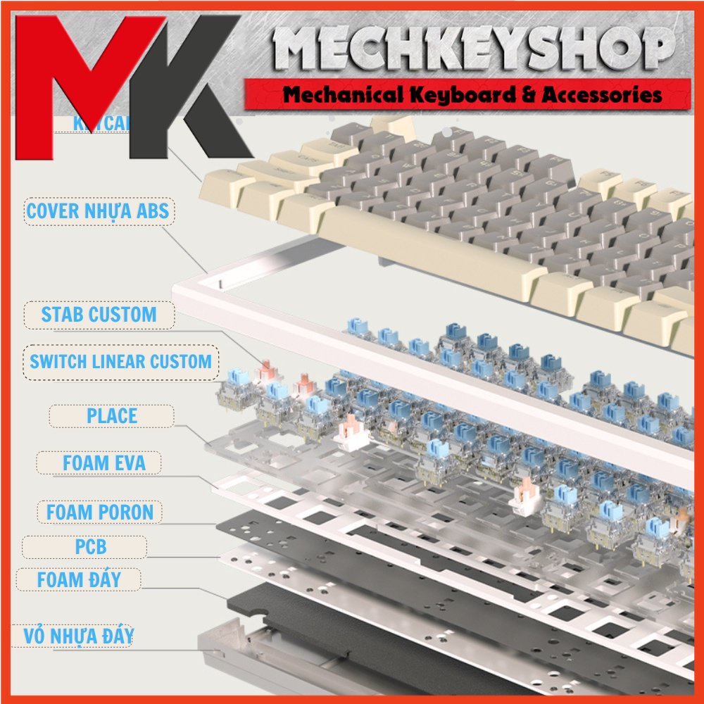 Bàn Phím Cơ LANGTU LT84 PRO V2 - Màn Hình Led, Núm Tùy Chỉnh- Hotswap ...