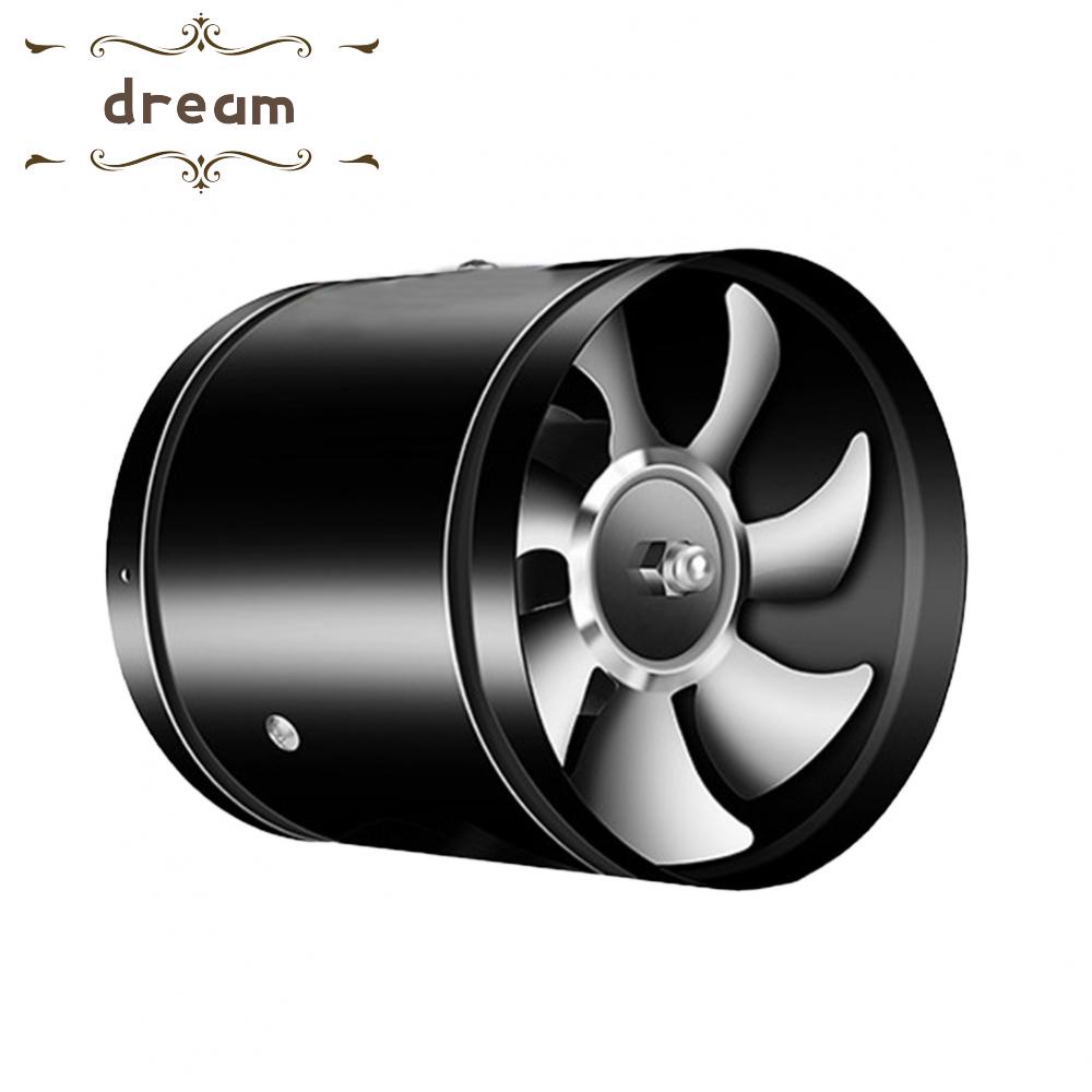 【DREAMLIFE】Exhaust Fan 20W 50Hz Duct Fan Inline Iron Pipe Fan Quiet ...