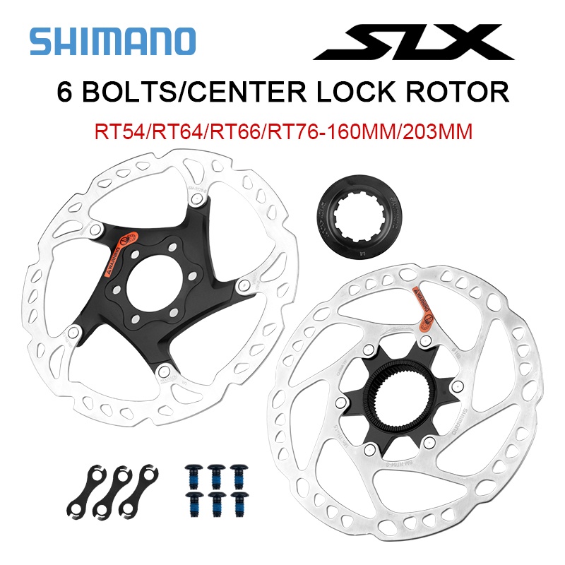 Shimano SLX Deore SM-RT76 RT66 RT64 RT54 Cánh quạt phanh đĩa 160mm ...