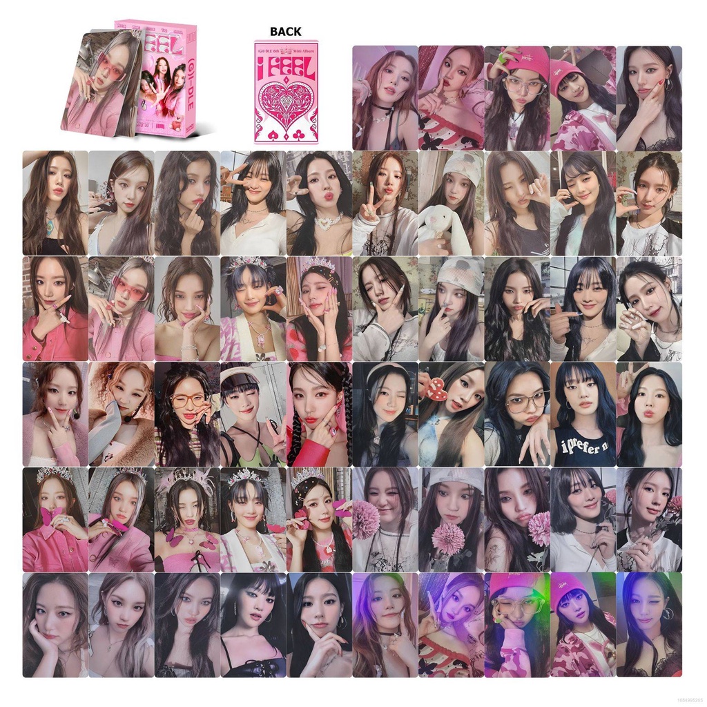 Hộp 55 Ảnh LOMO card Cho Mi yeon Minnie Jeon So-yeon YUQI Yeh Shuhua ...