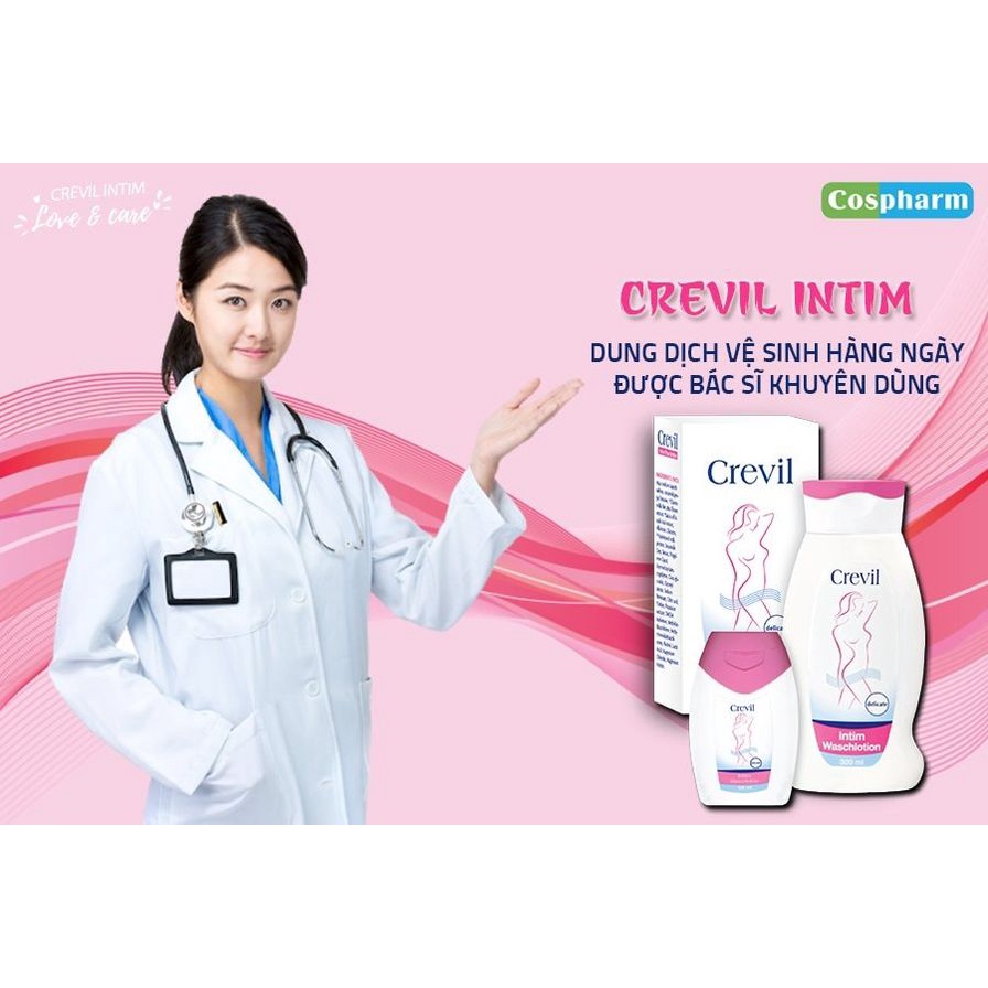 Dung Dịch Vệ Sinh Phụ Nữ Cao Cấp Crevil (100ml) CREVIL INTIM ...
