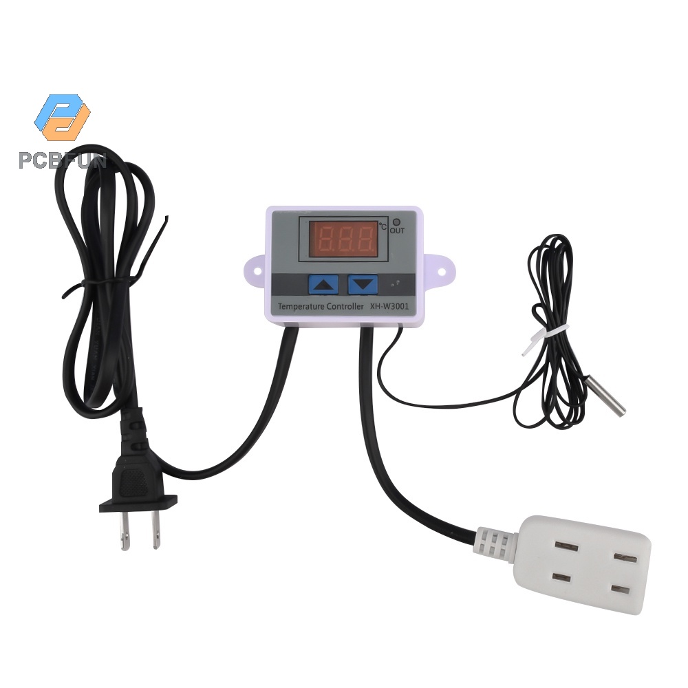 Pcbfun W3001 W3002 Nhiệt độ kỹ thuật số Micro Thermostat AC110-220V W Ổ ...