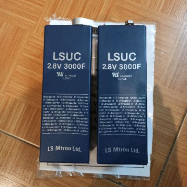 01 Siêu tụ LSUC 3000F dùng chế máy hàn cell (ảnh minh họa 2 tụ) | Shopee Việt Nam