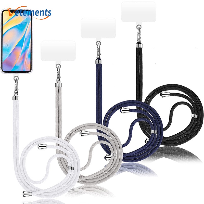 Creative adjustable mobile phone anti-falling neck strap / durable ...