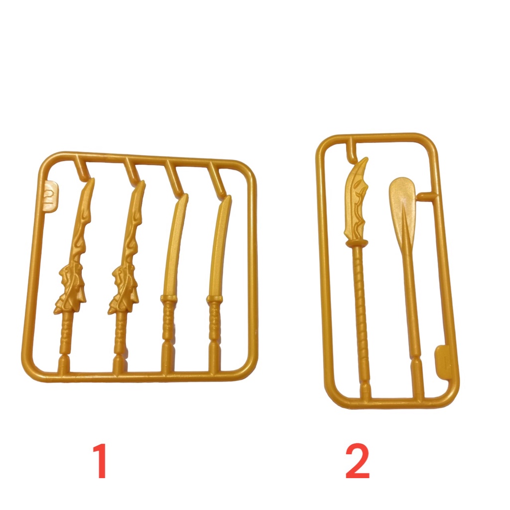 COMBO 2 Vỉ Trang Bị Vũ Khí Dành Cho Các Nhân Vật Minifigures NO.1554 ...