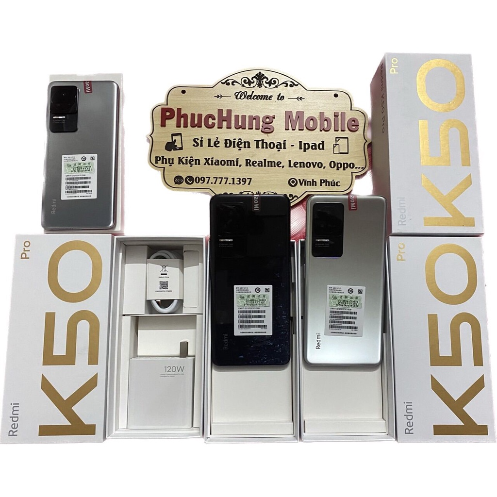 Điện thoại Xiaomi K50 pro, Dimensity 9000, Pin 5.000 mAh, sạc nhanh 120W | Shopee Việt Nam