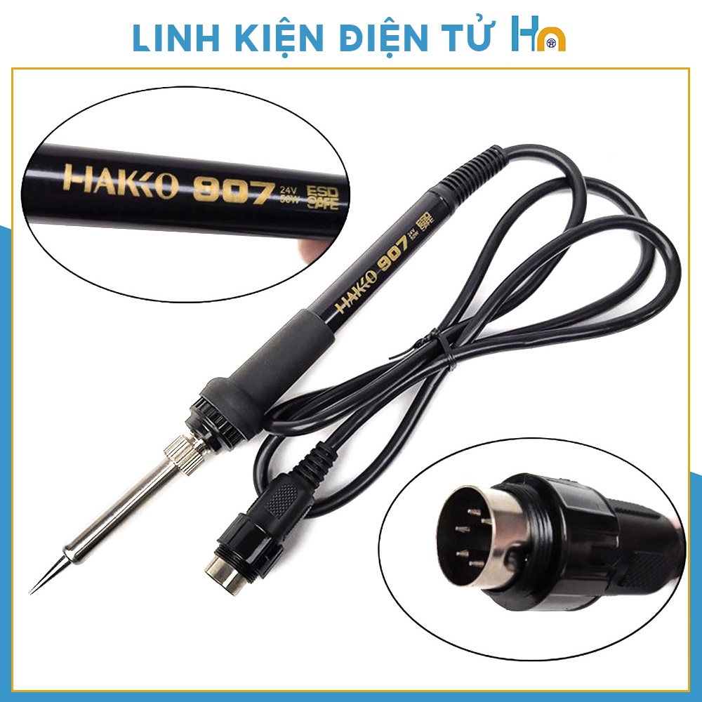Tay hàn Hakko 907, Hakko 936 - jack 5 chấu, sensor A1321 lên nhiệt cực nhanh - chính hãng ...