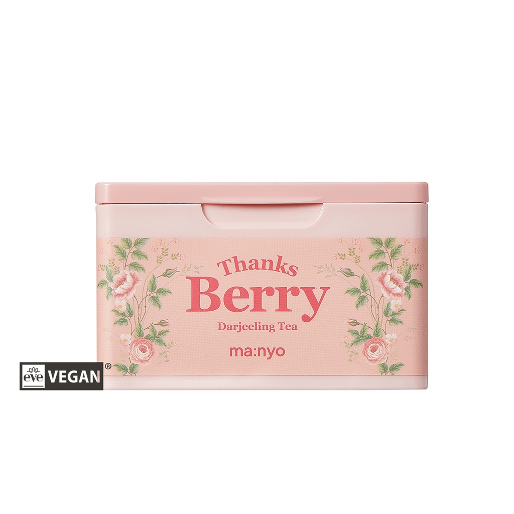 Manyo Thanks Berry Darjeeling Tea 3min Mask 30Sheets | Shopee Việt Nam