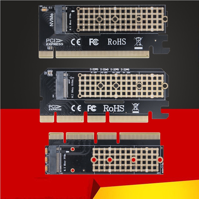 Bộ chuyển đổi pcie nvme m2 pci express 3.0 x1 x4 x8 x16 bộ chuyển đổi riser card mở rộng hỗ trợ ...