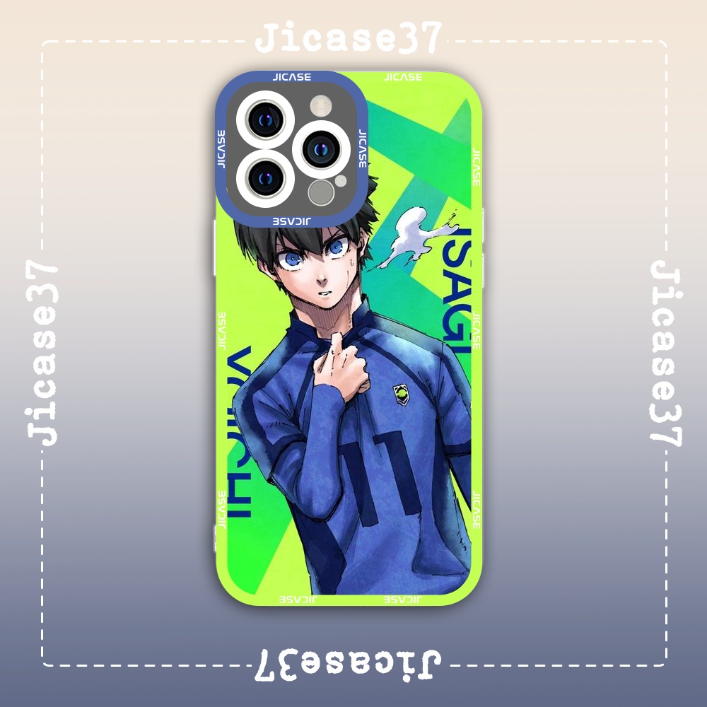 Ốp lưng iphone cạnh vuông Jicase Isagi Blue Lock Anime Manga Nhật Bản ...