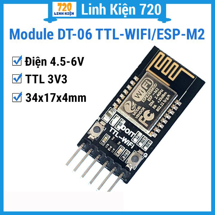 Module DT-06 TTL-WIFI / ESP-M2/ tương thích Bluetooth HC06 | Shopee ...