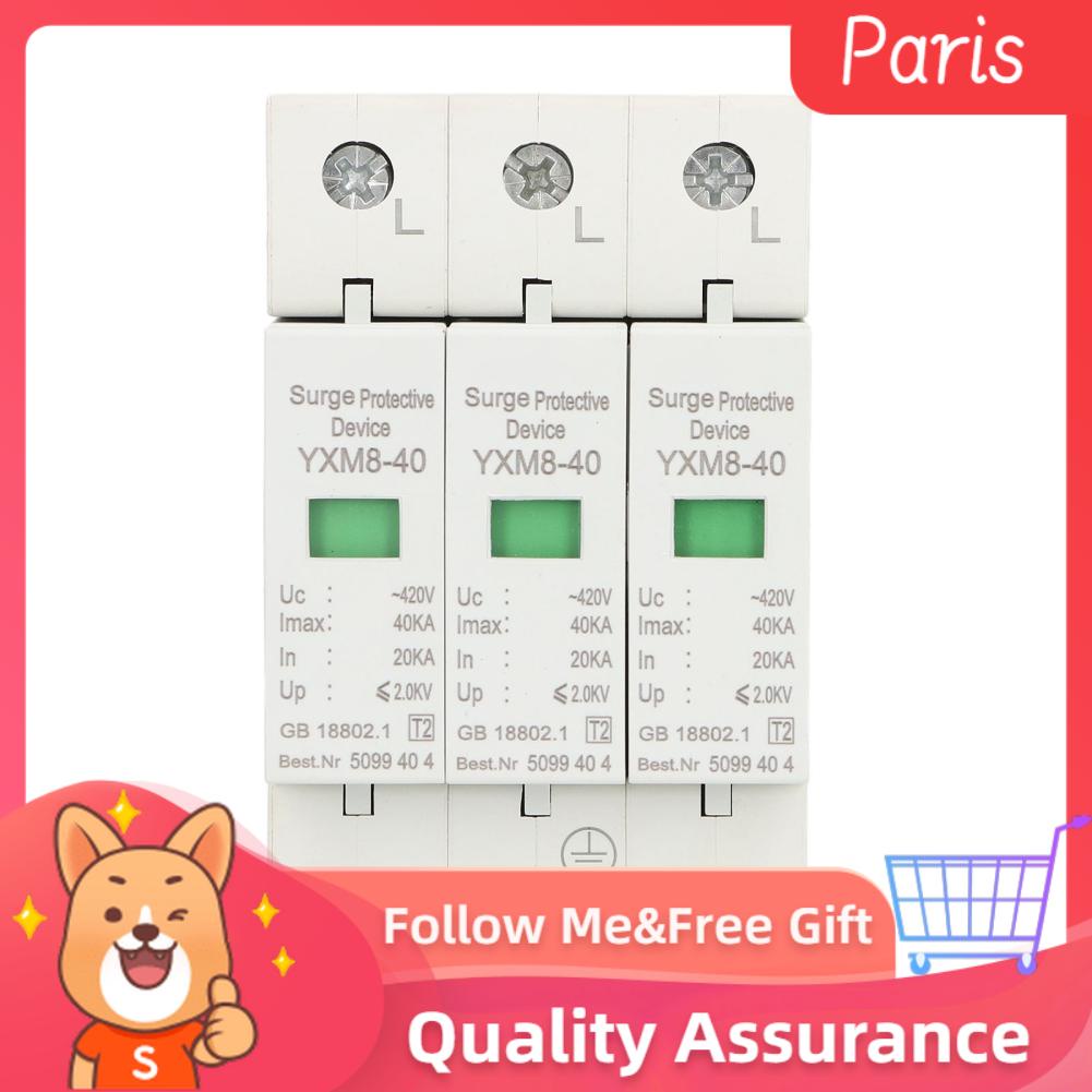 Superparis Surge Protective Device 3P 40KA 420V Voltage Protection ...